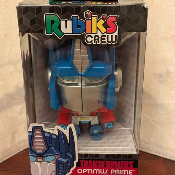 Hasbro Rubik | Toys | New In Box Hasbro Rubiks Crew Optimus Prime ...